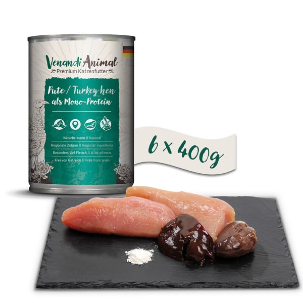 Venandi Animal krůtí maso jako jediný zdroj bílkovin