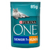 PURINA ONE SENIOR 7+ krmivo pro kočky v kapsičce s omáčkou s kuřetem